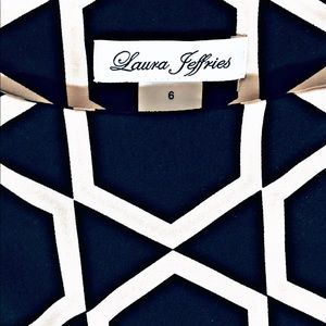 Laura Jefferies | Dresses | Geometrical Midi Dress | Poshmark